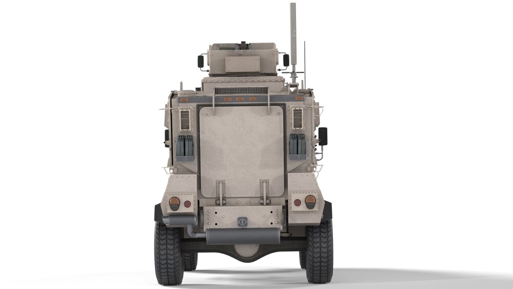 International M1224 Maxxpro Mrap 3D model - Download Military ...