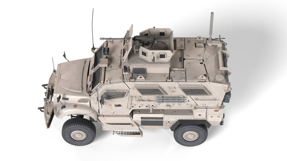 International M1224 Maxxpro Mrap 3D model - Download Military ...