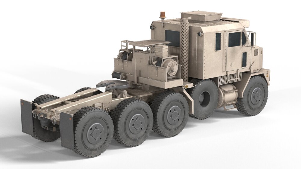Transportador Del Tanques Oshkosh M1070 Modelo 3D - Descargar Camión ...