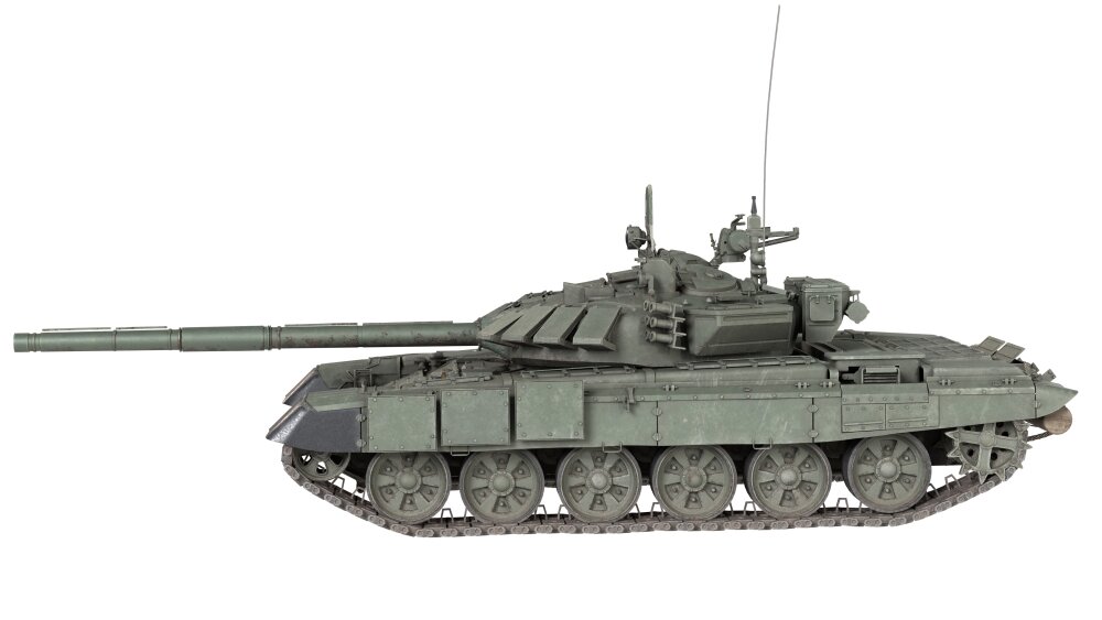 T 72 B3 Main Battle Tank 3D model - Download Tank on 3DModels.org