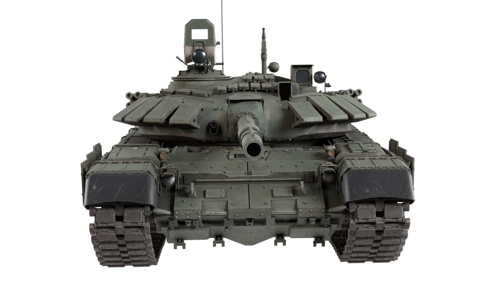 T 72 B3 Main Battle Tank 3D model - Download Tank on 3DModels.org