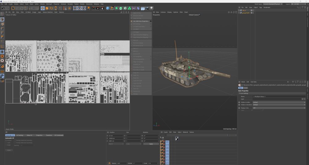 T 90 Battle Tank 3D model - Download Tank on 3DModels.org