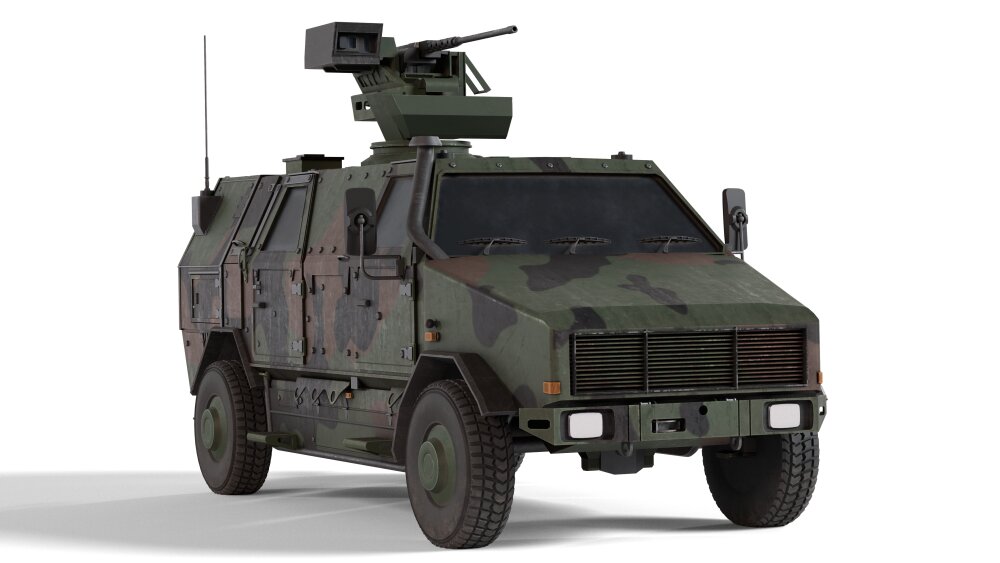Atf Dingo 2 Infantry Mobility Vehicle 3D model - Download Fighting ...