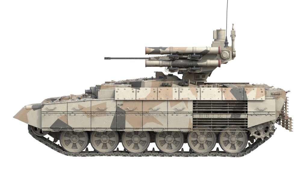 Bmpt Terminator Tank Support Fighting Vehicle 3D model - Download ...
