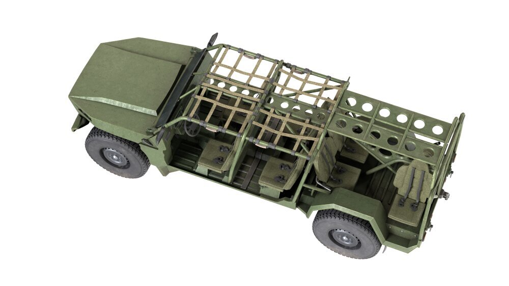 Chevy Colorado ZR2 Military Isv 3D model - Download Military Automobile ...
