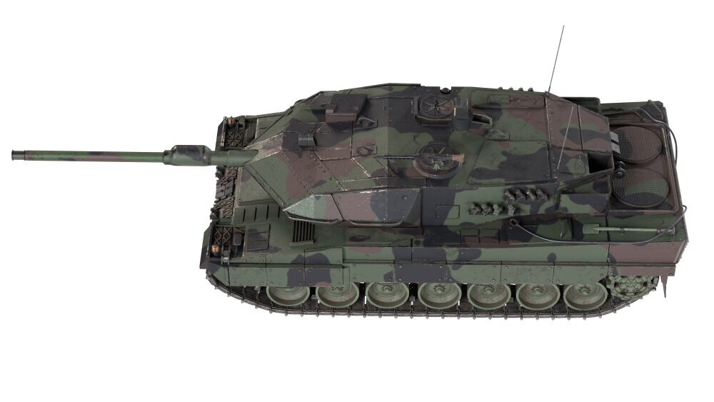 Leopard 2A6 Battle Tank 3D model - Download Tank on 3DModels.org