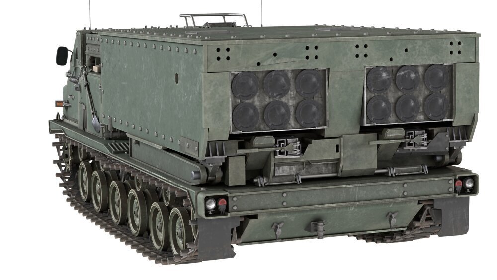 M270 Multiple Launch Rocket System 3Dモデル - ダウンロード 砲兵システム on 3DModels.org