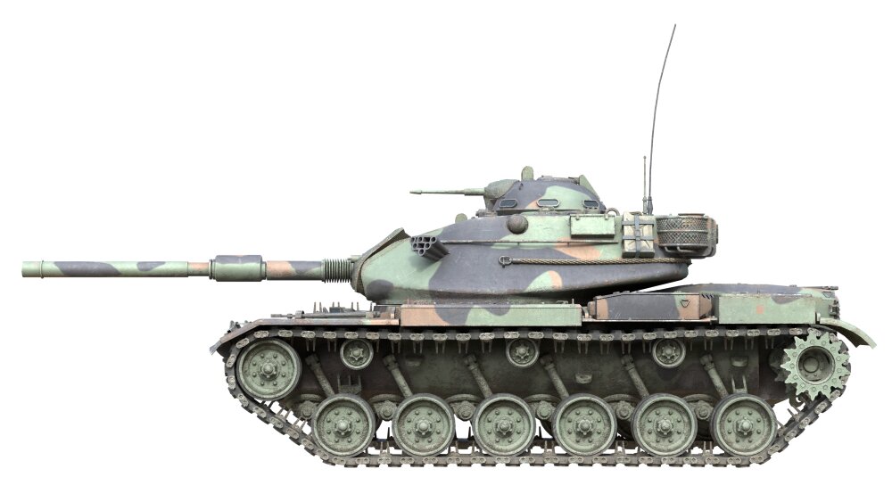 M60 Main Battle Tank 3D model - Download Tank on 3DModels.org