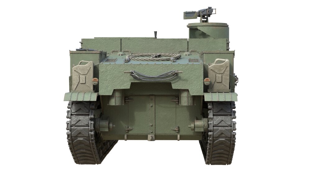 M7 Priest Howitzer 3D model - Download Fighting Vehicle on 3DModels.org