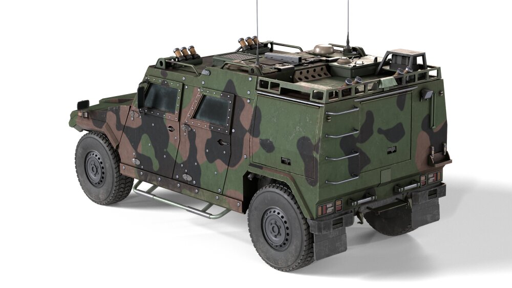Mowag Eagle IV Infantry Mobility Vehicle 3D model - Download Military ...
