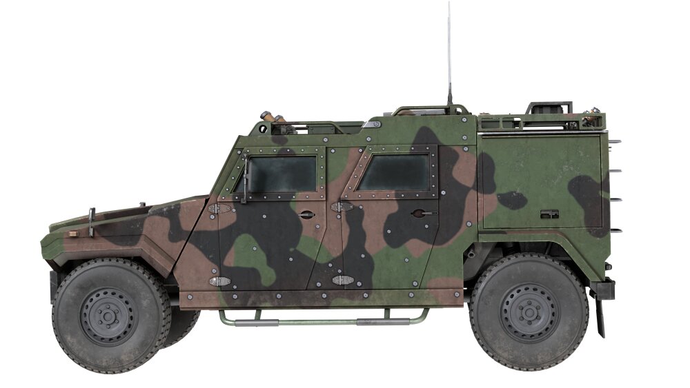 Mowag Eagle IV Infantry Mobility Vehicle 3D model - Download Military ...