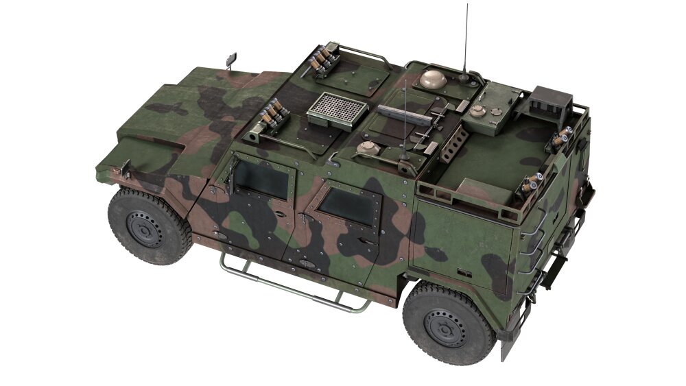 Mowag Eagle IV Infantry Mobility Vehicle 3D model - Download Military ...
