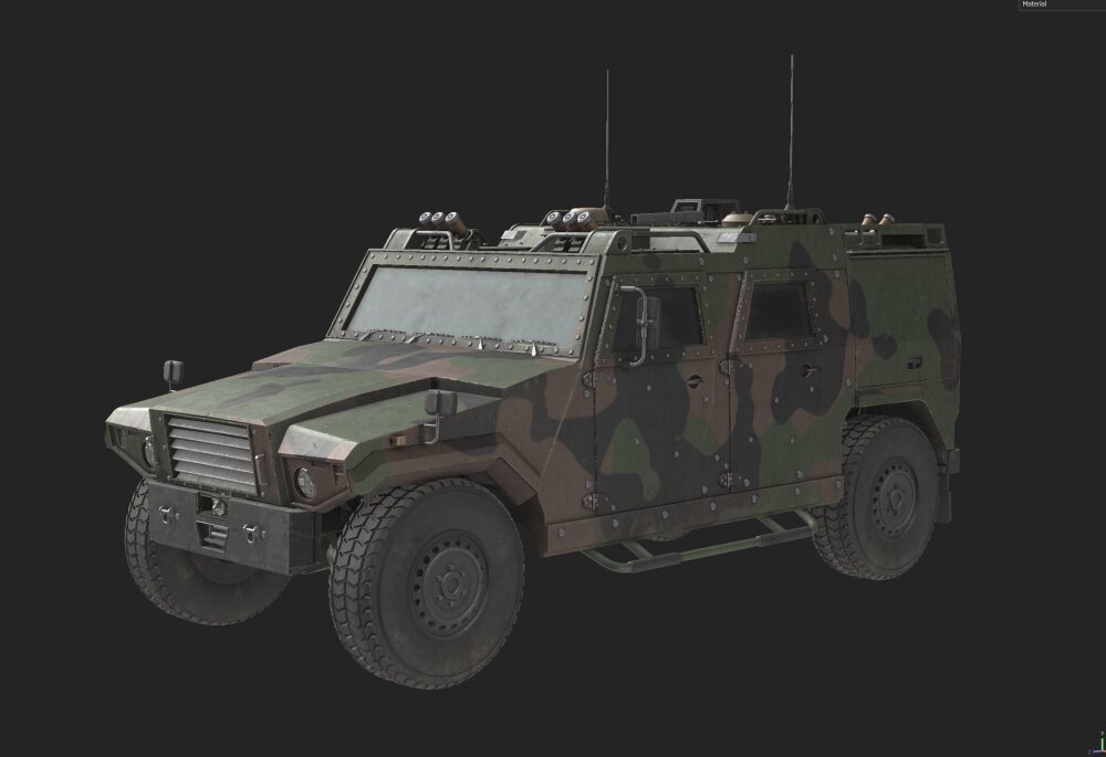 Mowag Eagle IV Infantry Mobility Vehicle 3D model - Download Military ...