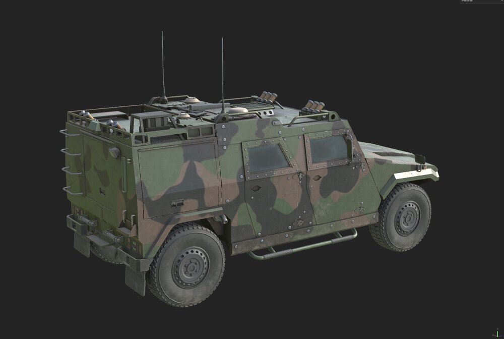 Mowag Eagle IV Infantry Mobility Vehicle 3D model - Download Military ...