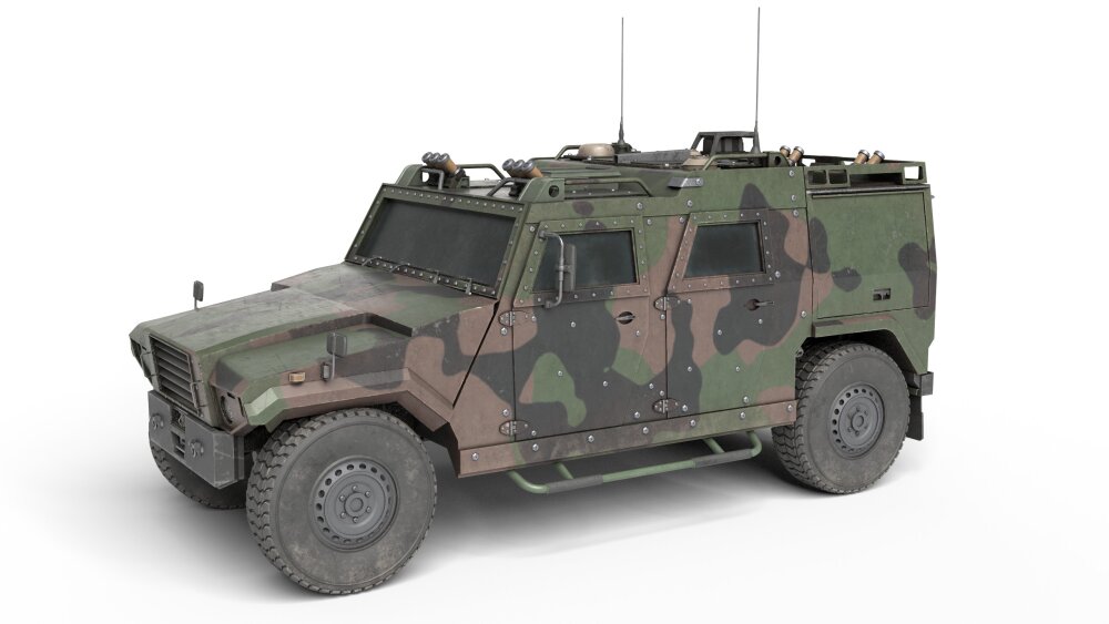 Mowag Eagle IV Infantry Mobility Vehicle 3D model - Download Military ...