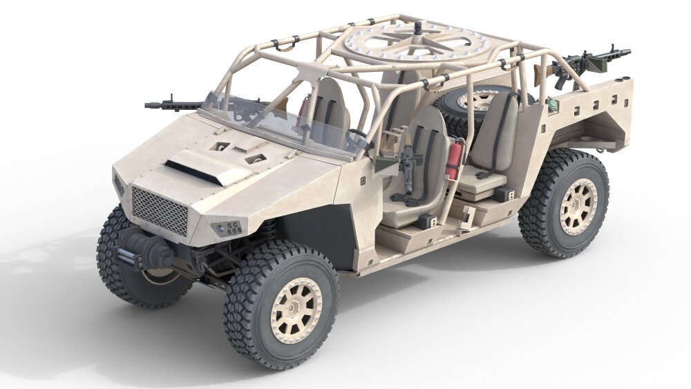 Polaris Dagor 3D model - Download ATV on 3DModels.org