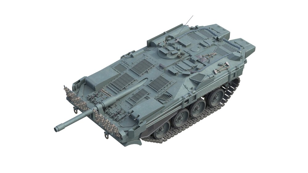 Stridsvagn 103 Шведський Основний Бойовий Танк 3D модель - Скачати ...