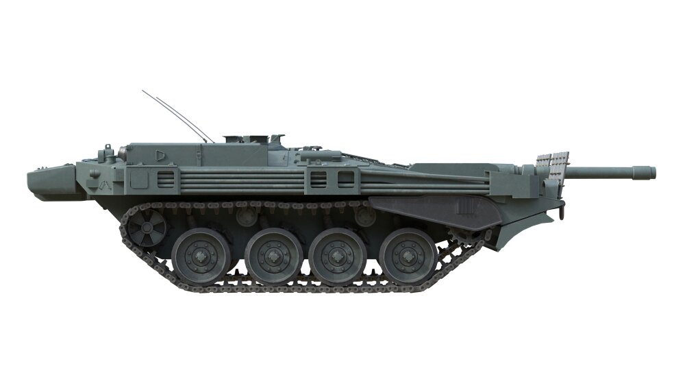 Stridsvagn 103 Tanque de Combate Principal Sueco Modelo 3D - Baixar ...