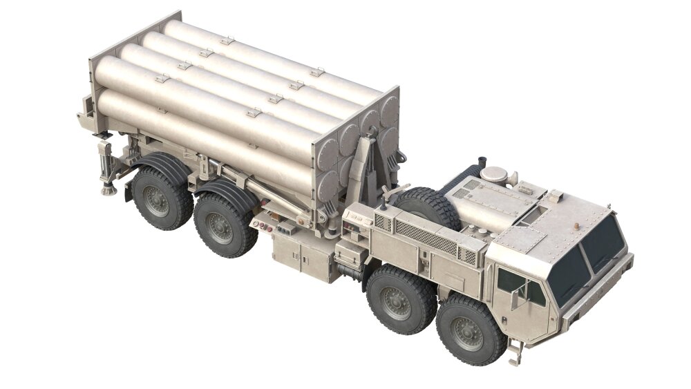 Terminal High Altitude Area Defense Thaad 3D model - Download Artillery ...