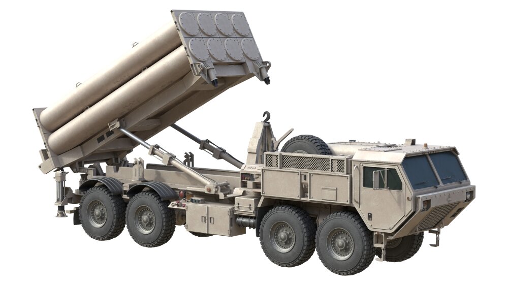 Terminal High Altitude Area Defense Thaad 3D model - Download Artillery ...
