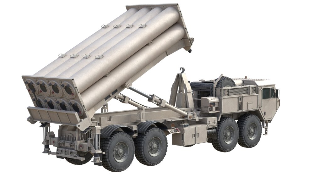 Terminal High Altitude Area Defense Thaad 3D model - Download Artillery ...