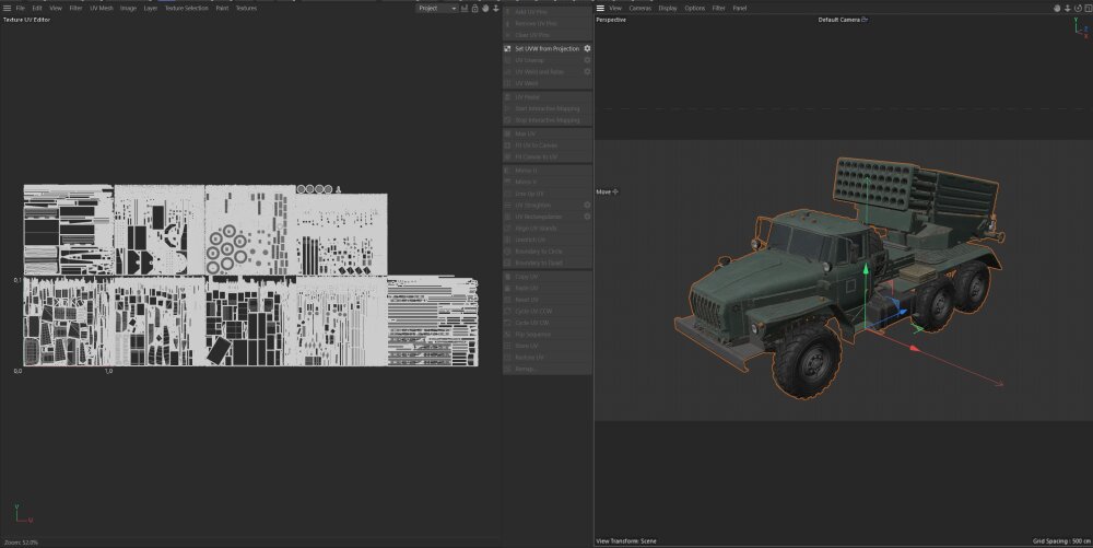 Tornado G Multiple Launch Rocket System 3D model - Download Artillery ...