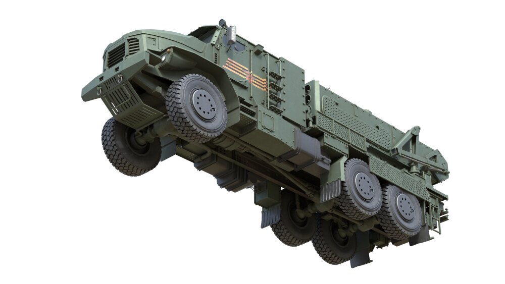 Tos 2 Multiple Rocket Launcher 3D model - Download Artillery systems on ...