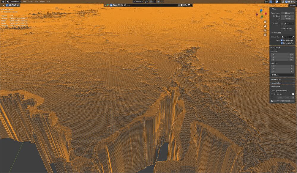 Australia Terrain Map 3D model - Download Landscapes on 3DModels.org