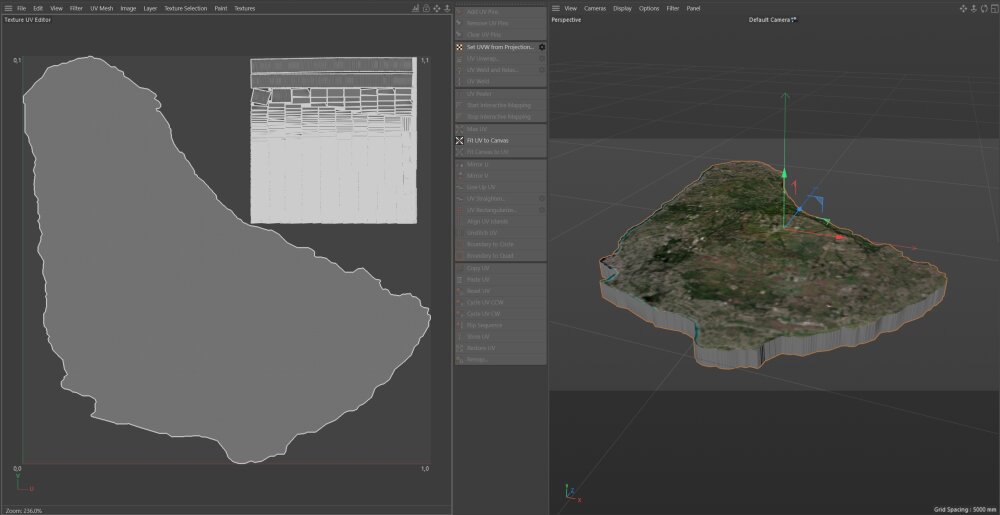 Barbados Terrain Map 3D model - Download Landscapes on 3DModels.org
