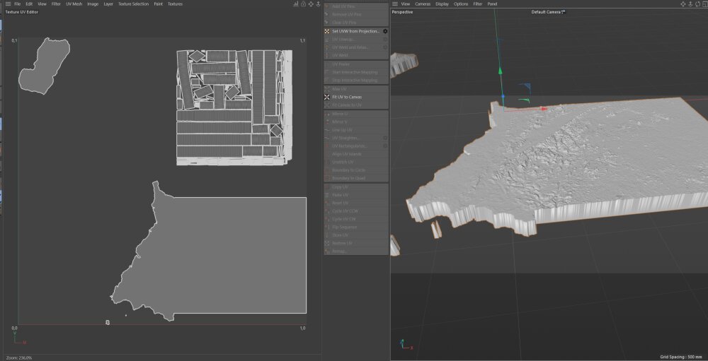 Equatorial Guinea Terrain Map 3D model - Download Landscapes on ...