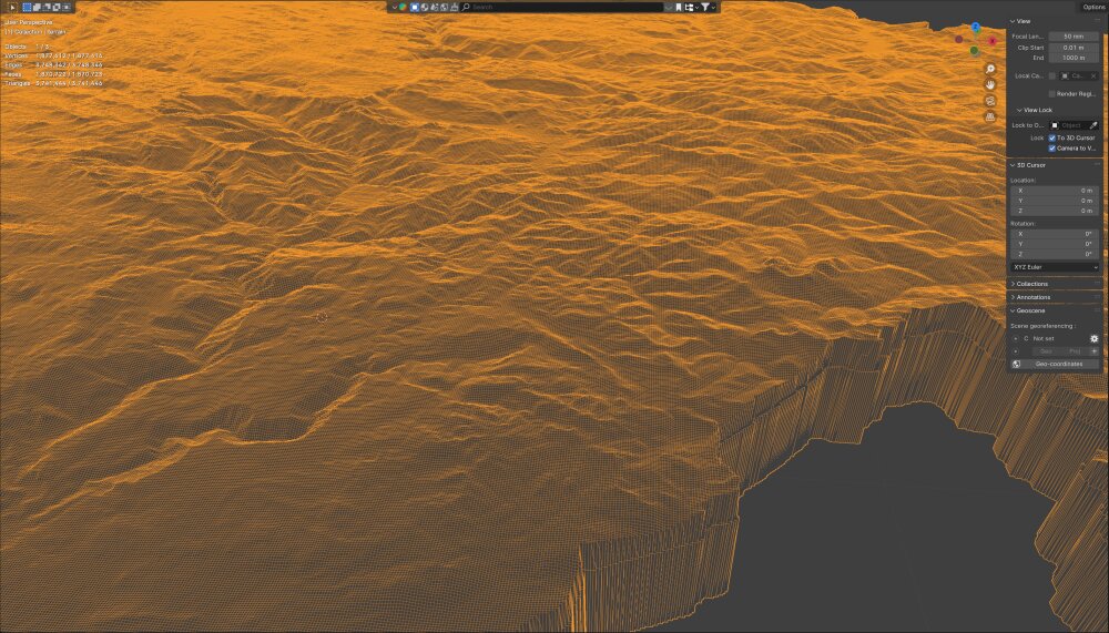 Montenegro Terrain Map 3D model - Download Landscapes on 3DModels.org