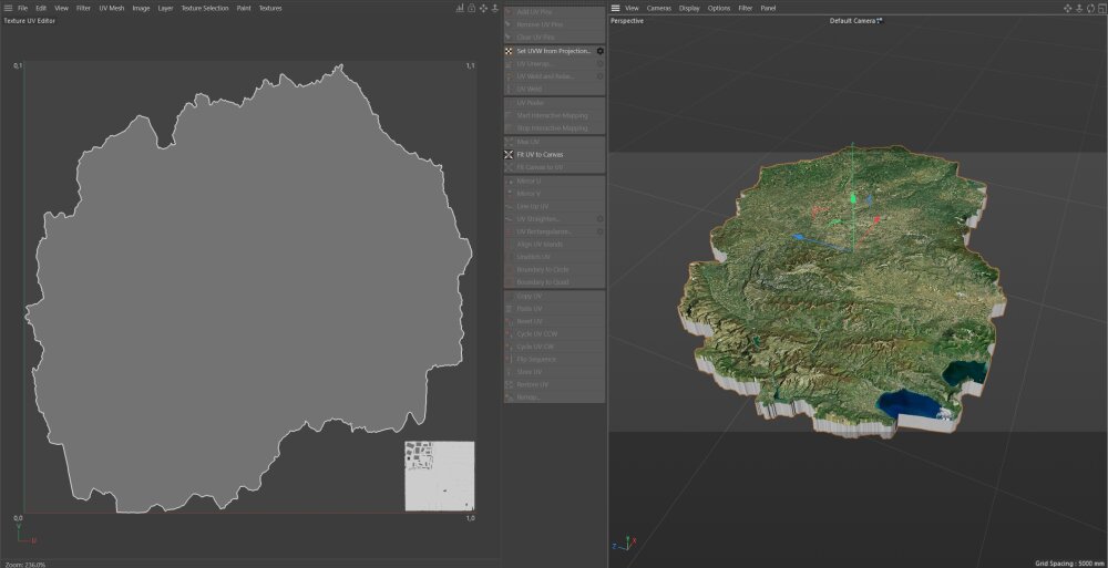 North Macedonia Terrain Map 3D model - Download Landscapes on 3DModels.org