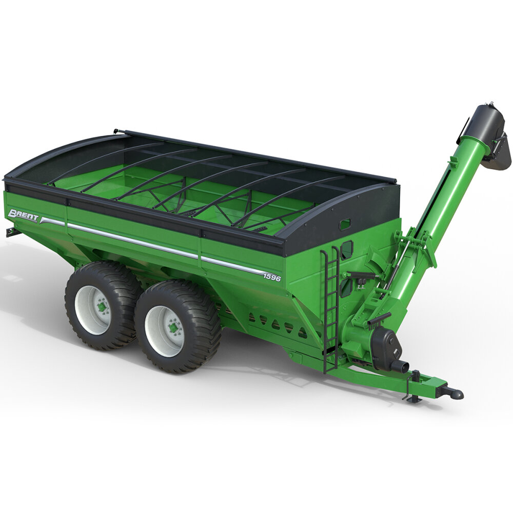 Carro de Grano Brent 1596 Con Doble Barrena Modelo 3D - Descargar ...