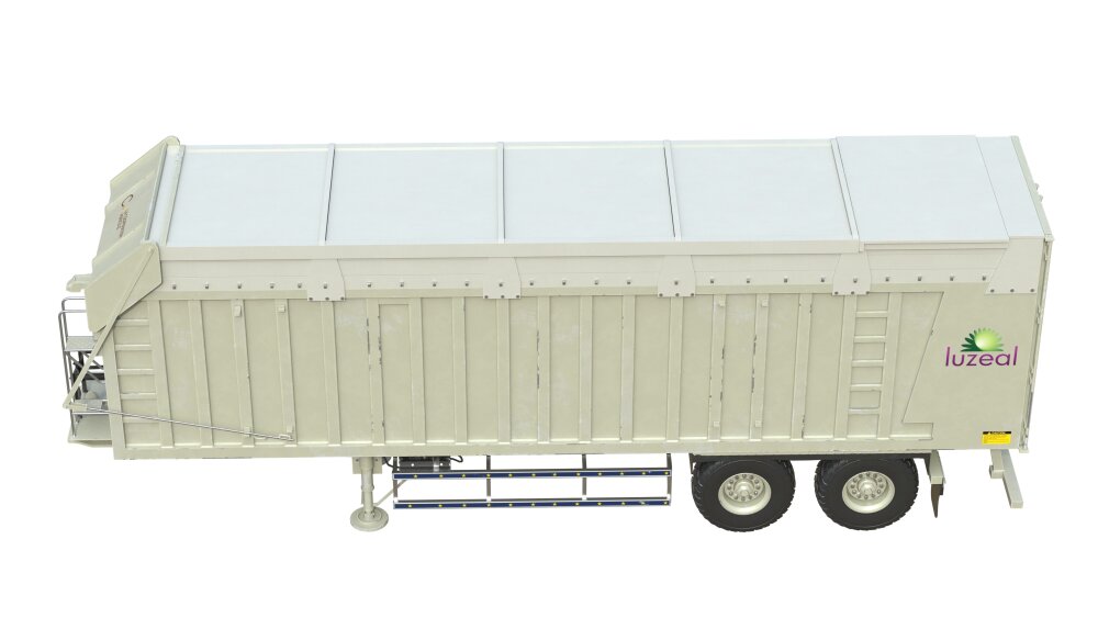 Cmc Harvester Trailer 3D model - Download Trailer on 3DModels.org