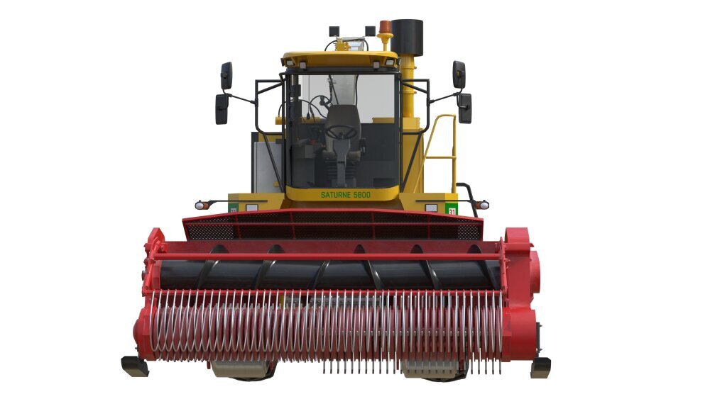 Cmc Saturn 5800 Forage Harvester 3D model - Download Tractor on ...