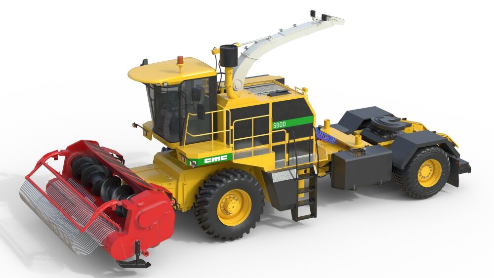 Cmc Saturn 5800 Forage Harvester 3D model - Download Tractor on ...