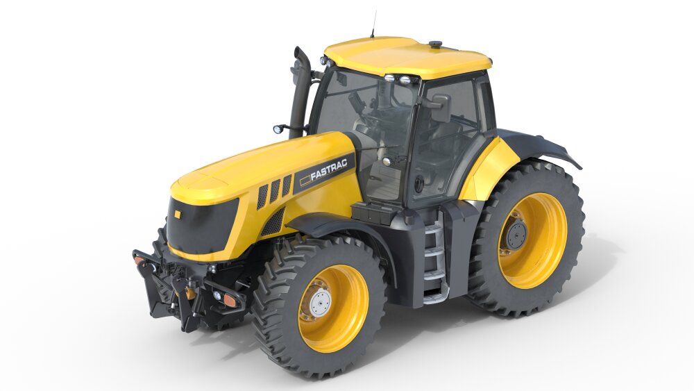 Tractor JCB Fastrac 8000 Modelo 3D - Descargar Tractores on 3DModels.org