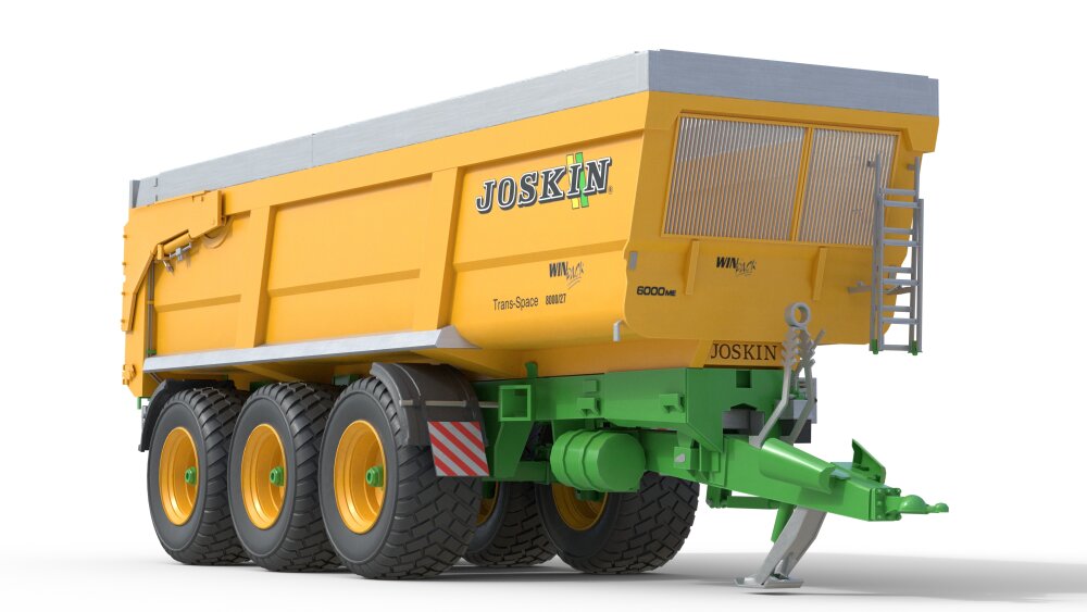 Joskin Trans Space 8000 Farm Trailer 3D model - Download Trailer on ...