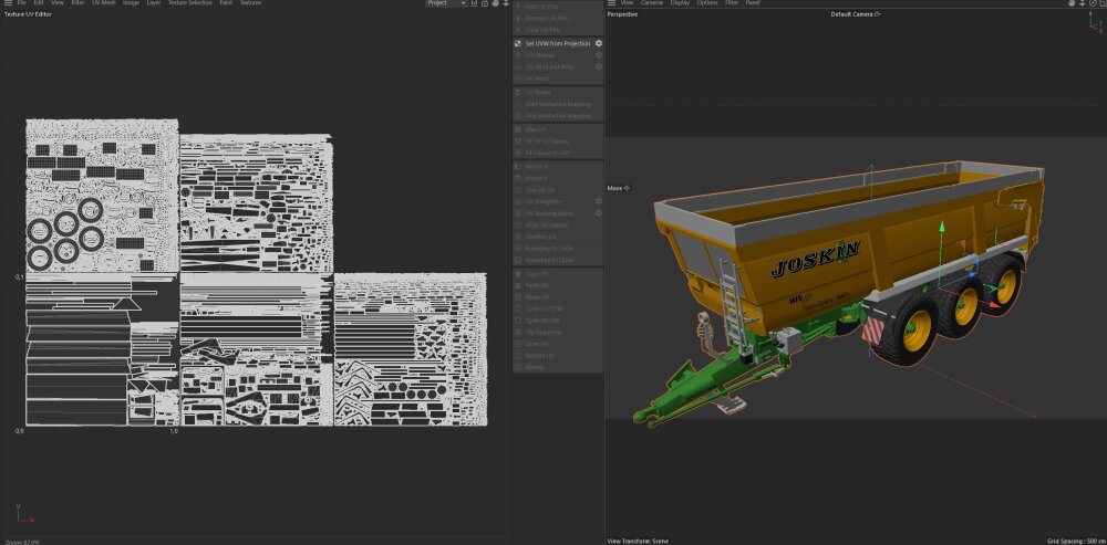 Joskin Trans Space 8000 Farm Trailer 3D model - Download Trailer on ...
