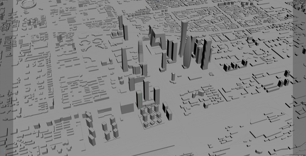 Beijing Central Business District China 3D model - Download City on ...