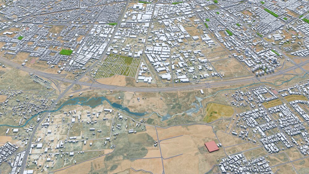 Erbil City Iraq 3D model - Download City on 3DModels.org