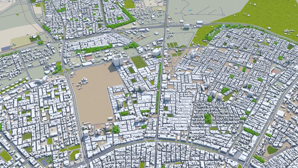 Erbil City Iraq 3D model - Download City on 3DModels.org