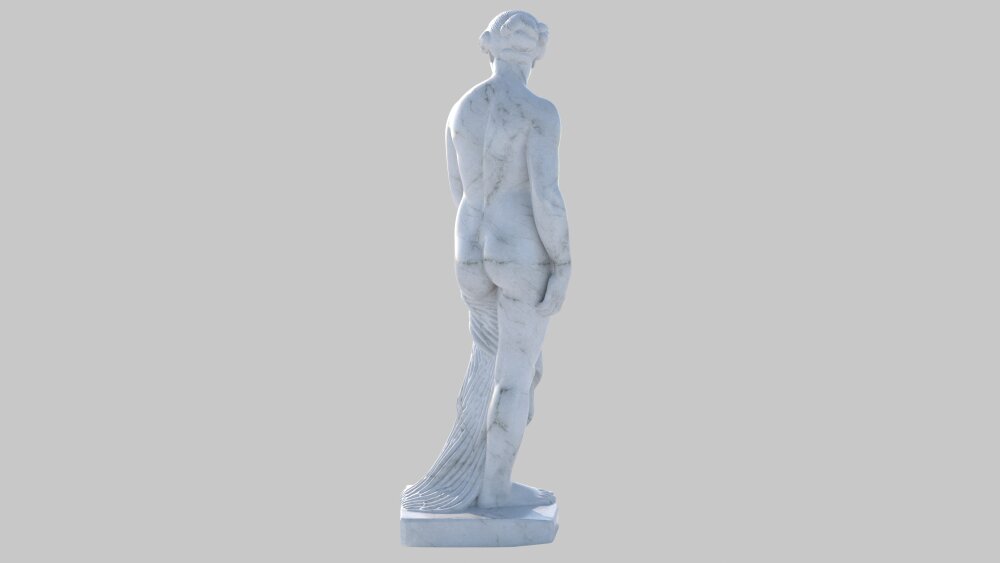 Bath of Venus Statue 3D model - Download Sculptures on 3DModels.org