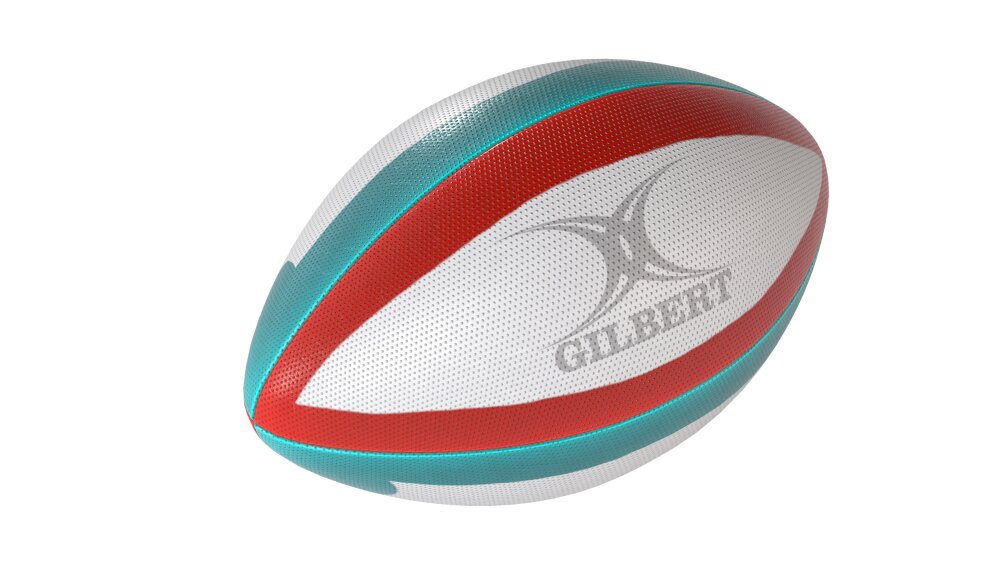 ラグビーボール Gilbert 3Dモデル - ダウンロード スポーツ機器 オン 3DModels.org