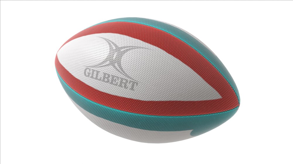 ラグビーボール Gilbert 3Dモデル - ダウンロード スポーツ機器 オン 3DModels.org