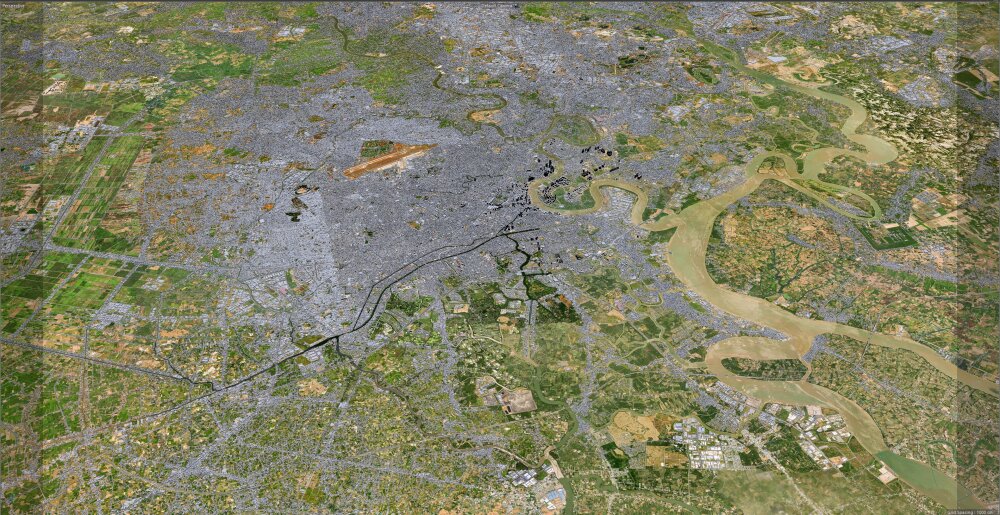 Ho Chi Minh City Vietnam 3D model - Download City on 3DModels.org