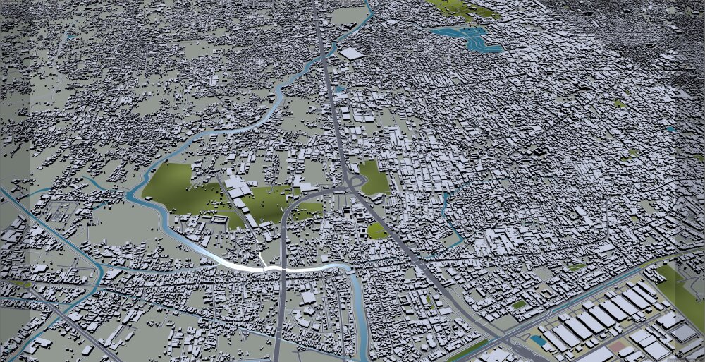 Ho Chi Minh City Vietnam 3D model - Download City on 3DModels.org