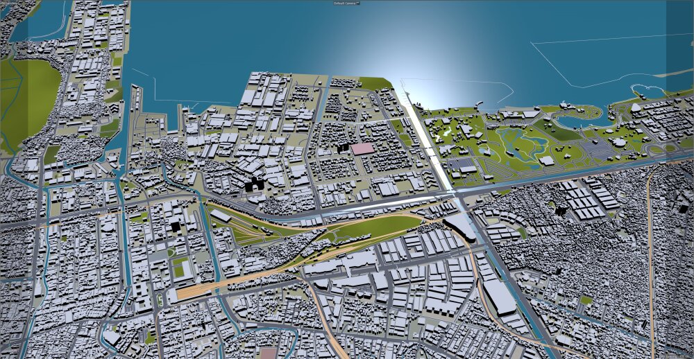 Jakarta City Indonesia 3D model - Download City on 3DModels.org
