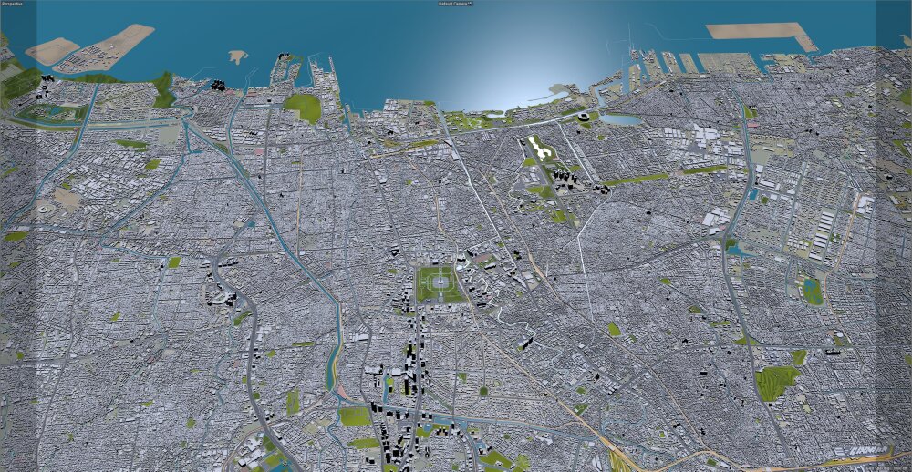 Jakarta City Indonesia 3D model - Download City on 3DModels.org