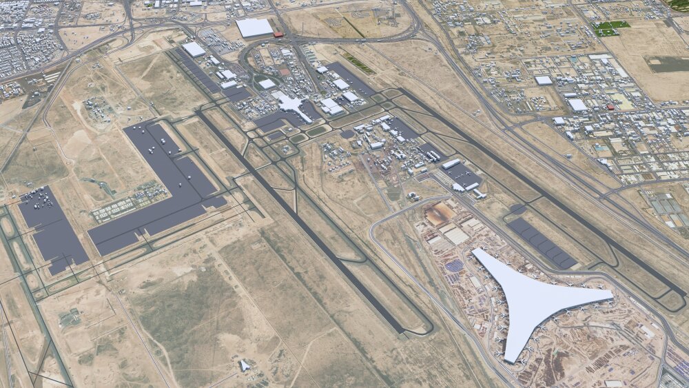 Kuwait Full City and Country 3D model - Download City on 3DModels.org